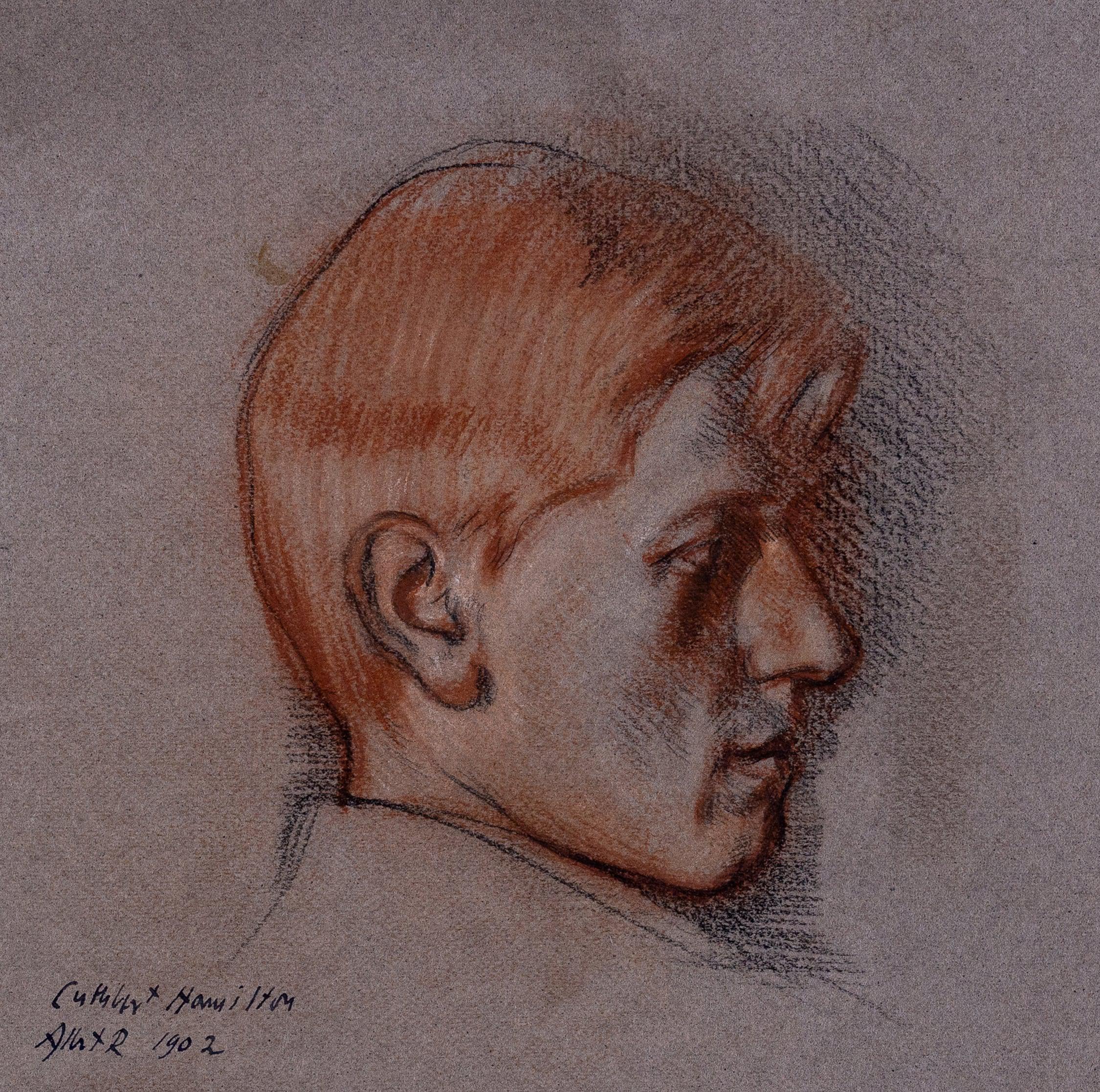 Rutherston, Albert (1881 – 1953) – ‘Cuthbert Hamilton’ (1885-1959 ...