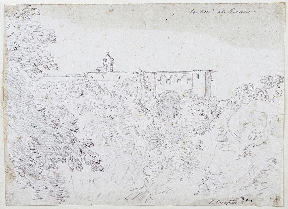 Cooper Jnr, Richard (1740 – 1822) – ‘Convent at Rome’. | ABBOTT and HOLDER