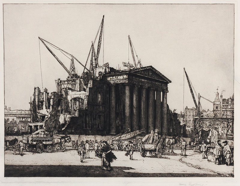 RUSHBURY Sir Henry R.A. R.E. (1889-1968) – ‘The Last of the G. | ABBOTT ...