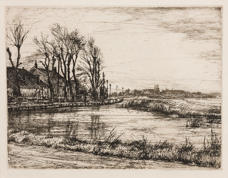 LACK Henry Martyn R.E. (1909-1979) – Northamptonshire landscape ...