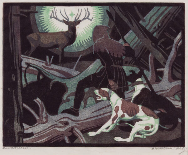 BRESSLERN-ROTH Norbertine (1891-1978) – ‘St Hubert II’. | ABBOTT and HOLDER