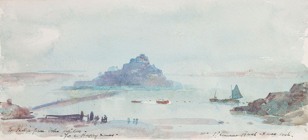 BIRCH Samuel John ‘Lamorna’ R.A. R.W.S. (1869-1955) – St Michael’s ...