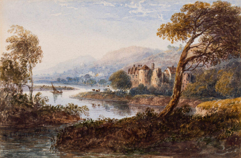 CROUCH William (1800-1850) – Capriccio landscape. | ABBOTT and HOLDER