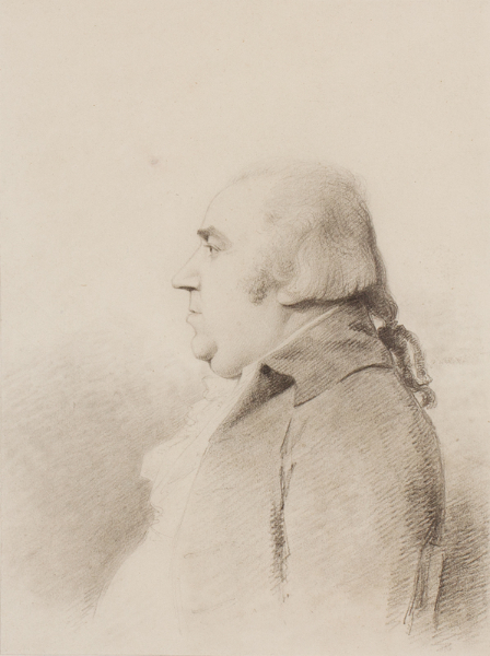 George DANCE Jnr R.A. (1741-1825) – Gentleman in profile. | ABBOTT and ...