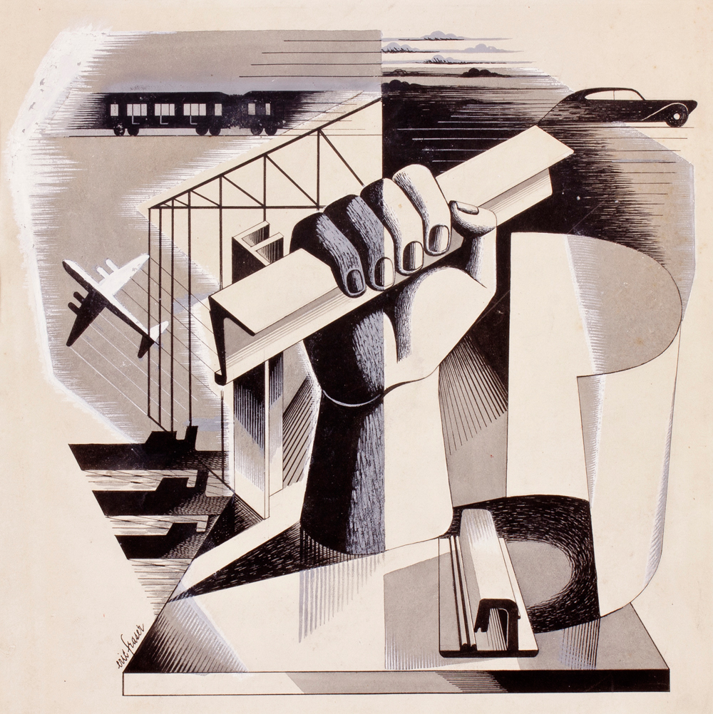 FRASER Eric (1902-1984) – ‘Fear of the future’. | ABBOTT and HOLDER