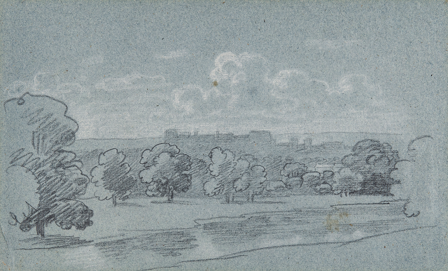 FARINGTON Joseph R.A. (1747-1821) – Windsor Castle. | ABBOTT and HOLDER