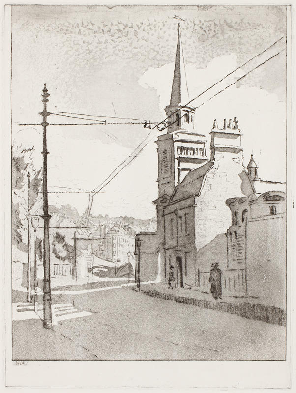 GOSSE Sylvia (1881-1968) – Walcot Church, Bath. | ABBOTT and HOLDER