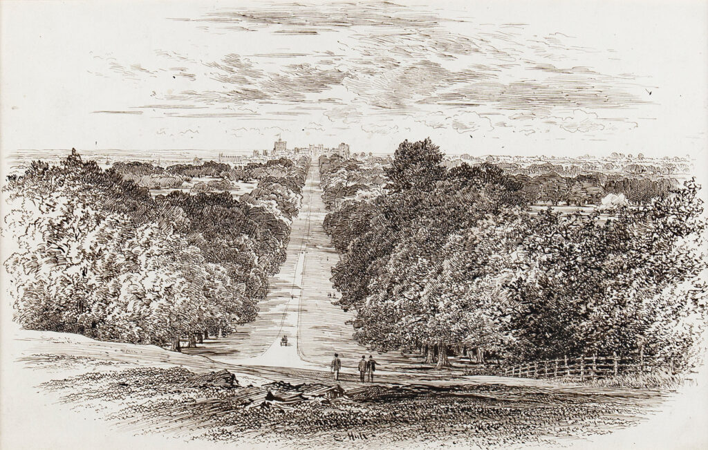 HULL Edward (1823-1906) – Windsor Castle. | ABBOTT and HOLDER