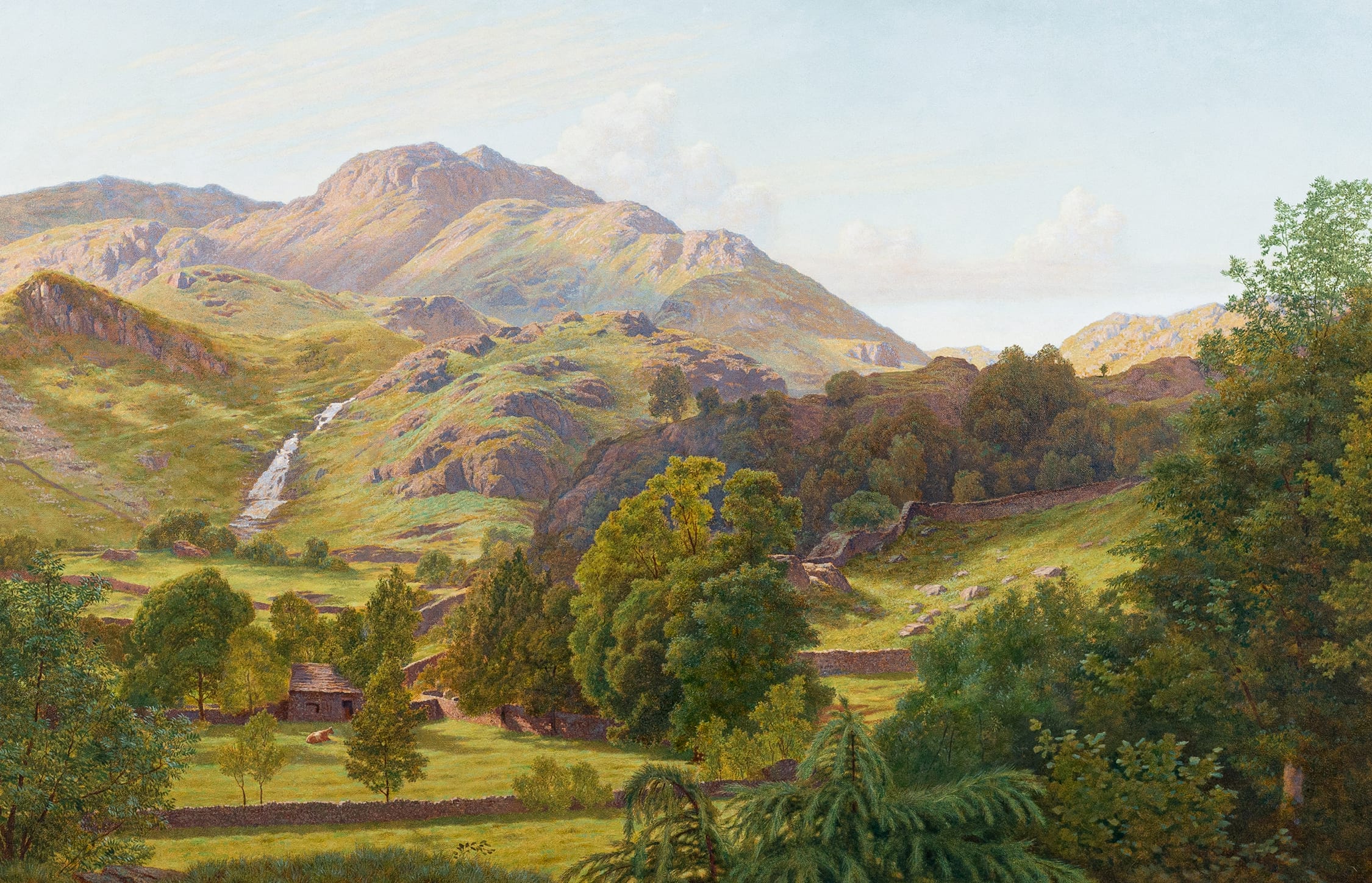 HOLLIDAY Henry (1839-1927) – ‘Easedale, Westmoreland. | ABBOTT and HOLDER