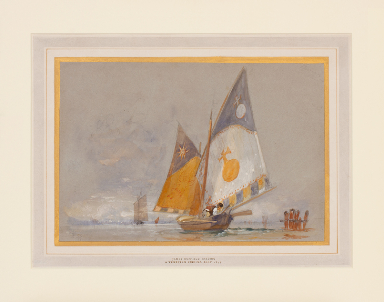 HARDING James Duffield (1798-1863) – A Venetian fishing boat. | ABBOTT ...