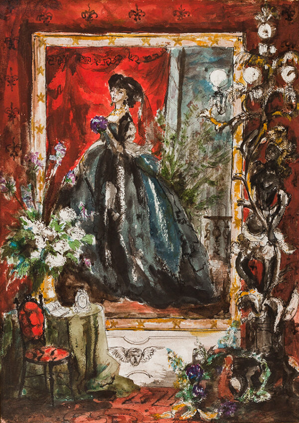 JULLIAN Philippe (1919-1977) – The Portrait. | ABBOTT and HOLDER