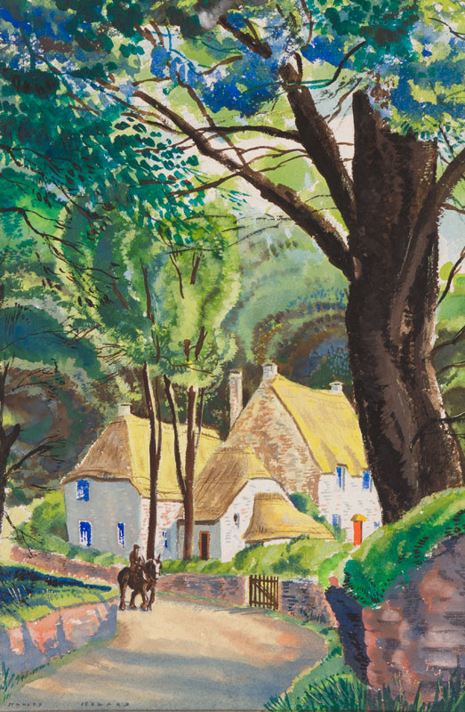 JEZZARD Stanley (1911-1983) – The return from the fields, probably ...
