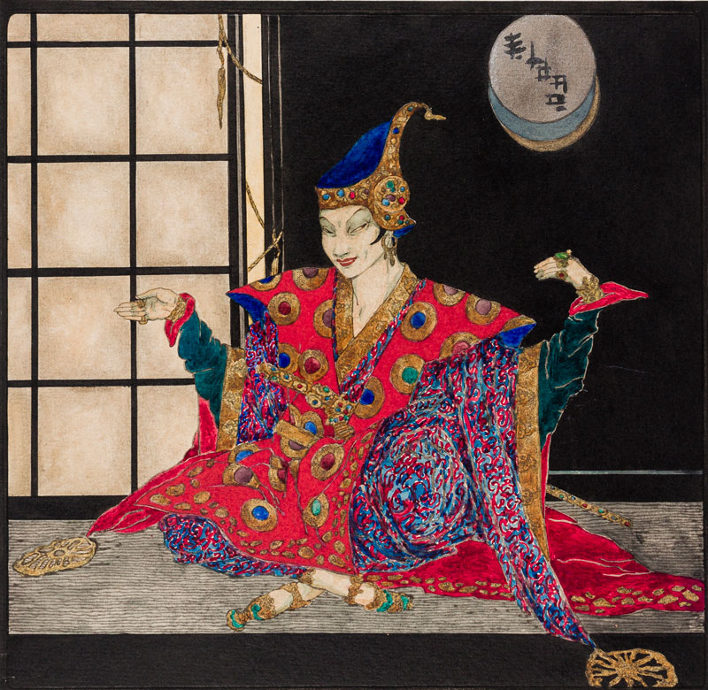 LORDE Elyse Ashe (1900-1971) – ‘Prologue to ballet, Japanese Snow ...