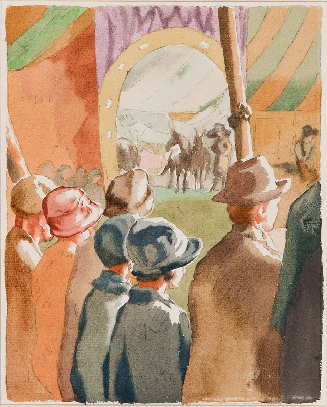 LESSORE Therese (1884-1945) – ‘Bill’s Circus’; Billy Smart’s Circus ...