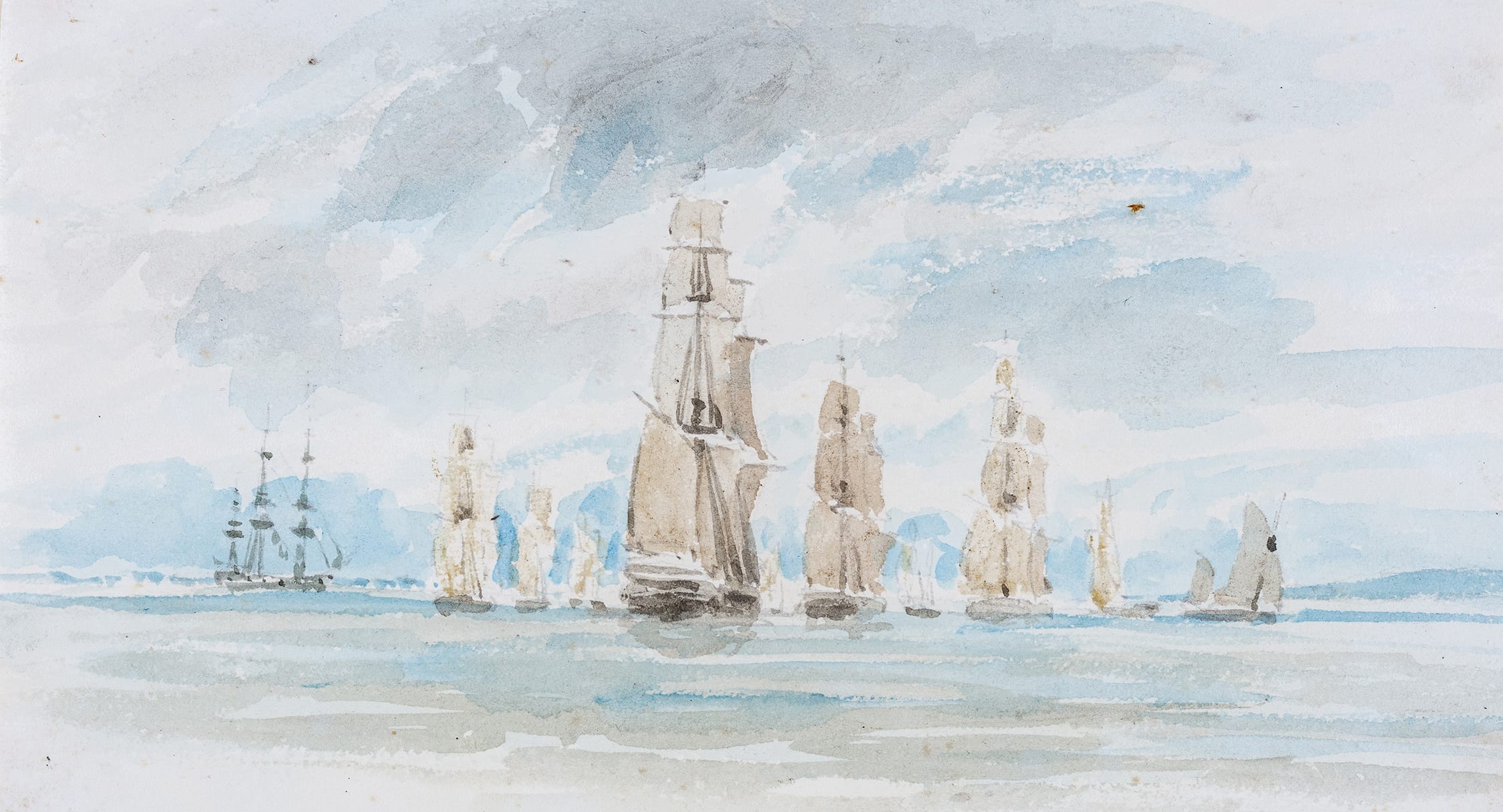 LANDELLS Ebenezer (1808-1860) – Shipping off-shore. | ABBOTT and HOLDER