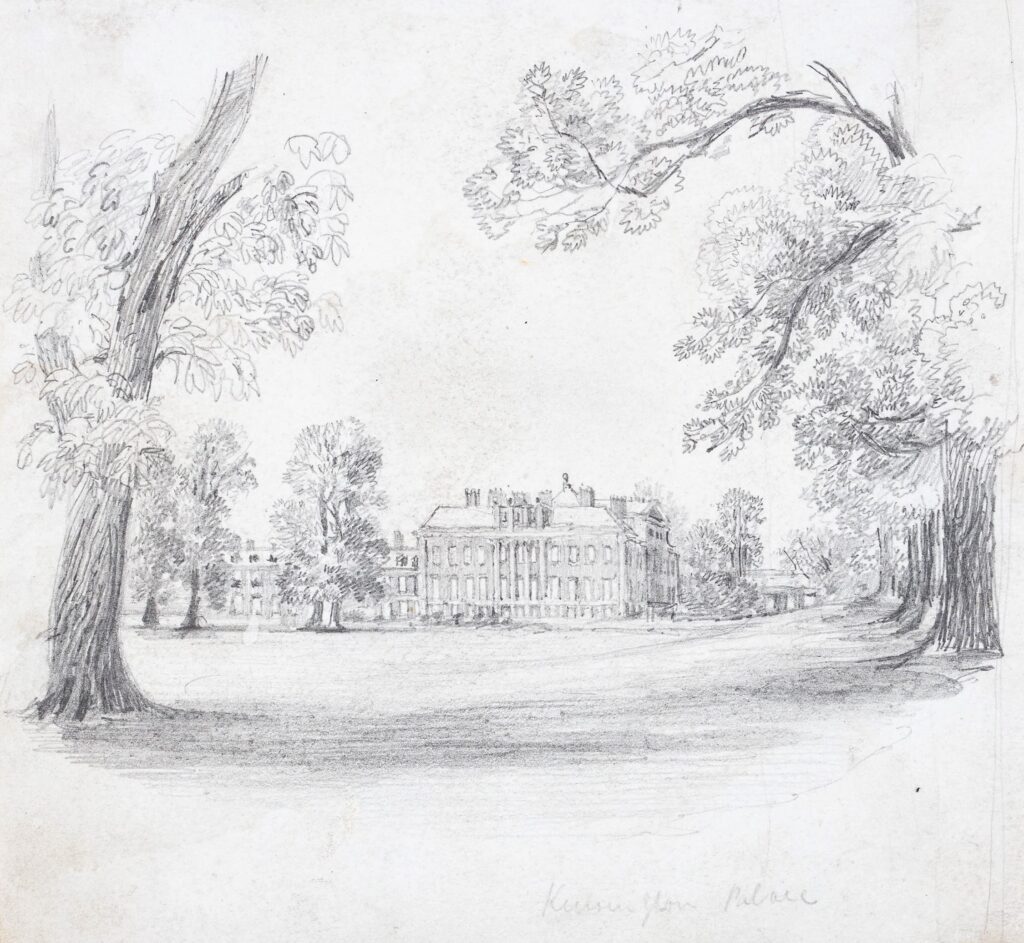 LANDELLS Ebenezer (1808-1860) – ‘Kensington Palace’. | ABBOTT and HOLDER