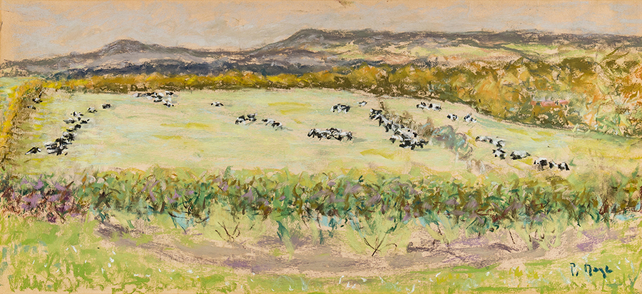 MAZE Paul Lucien (1887-1979) – Grazing cattle. | ABBOTT and HOLDER