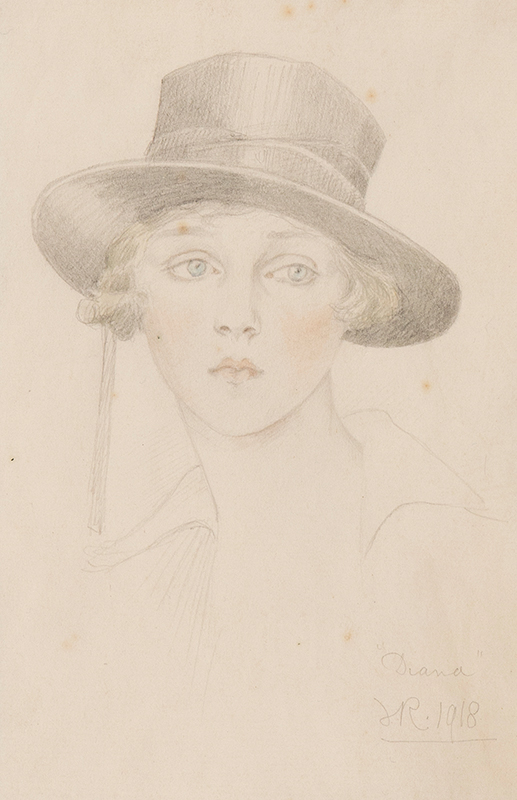 RUTLAND Violet, Duchess of (1856-1937) – ‘Diana’ (Lady Diana Cooper, nee Manners, 1892-1986 ...