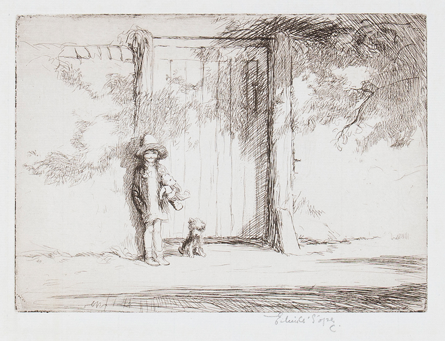 SOPER Eileen (1905-1990) – ‘Garden Gate’. | ABBOTT and HOLDER