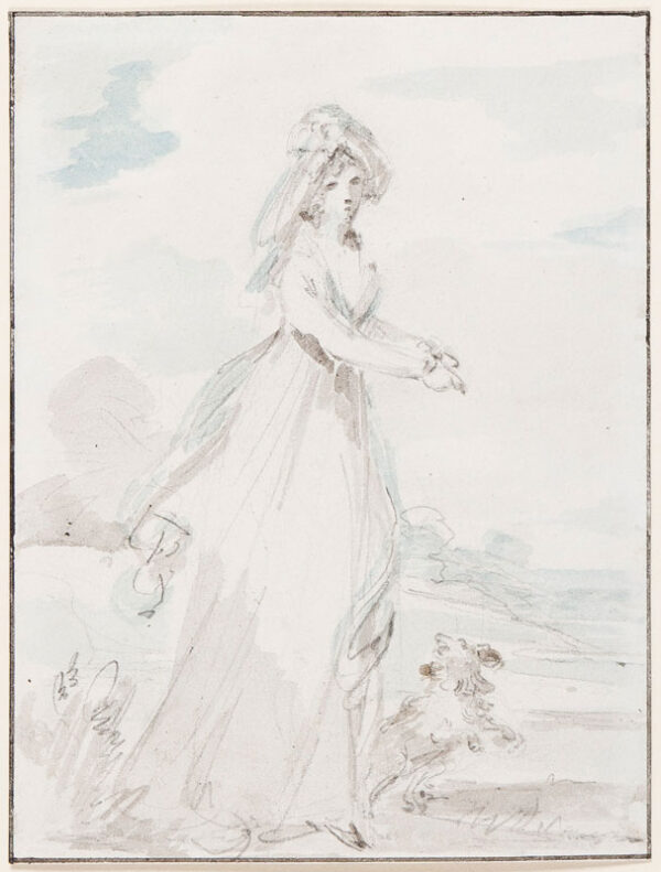 SINGLETON Henry (1766-1839) – The Morning Walk. | ABBOTT and HOLDER