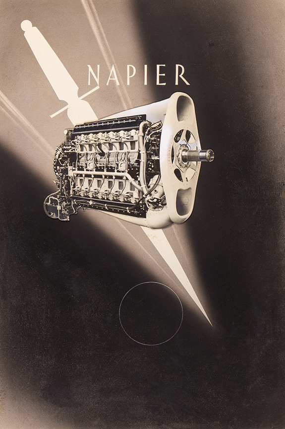 TREVITHICK William Edward (1899-1958) – ‘Napier Castrol’: design for ...