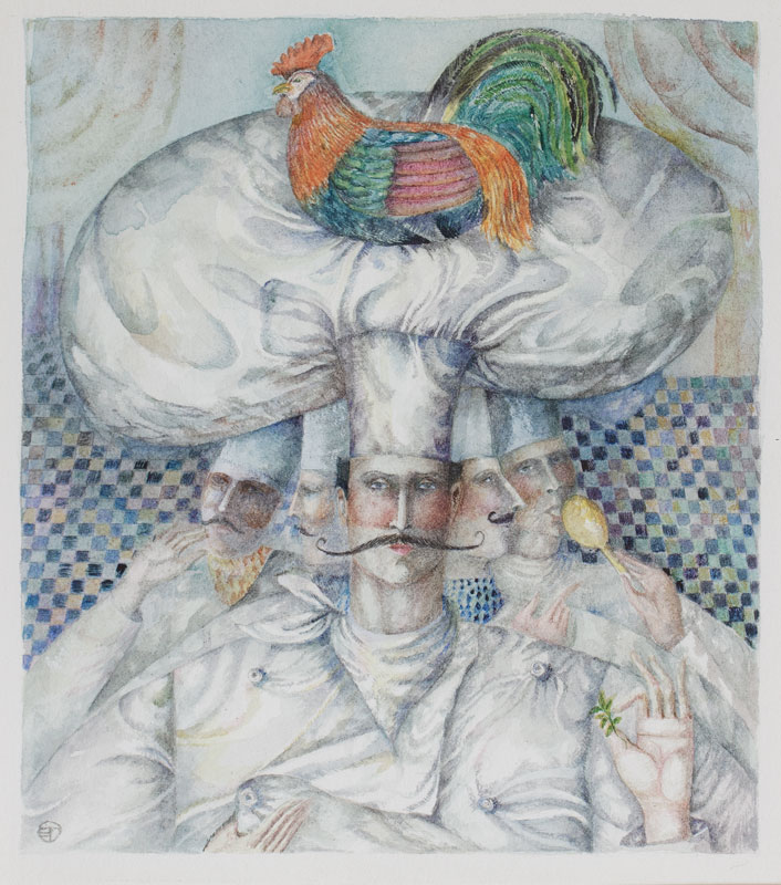 TAGGART Elizabeth (b.1943) – ‘…and just a pinch of …’. | ABBOTT and HOLDER