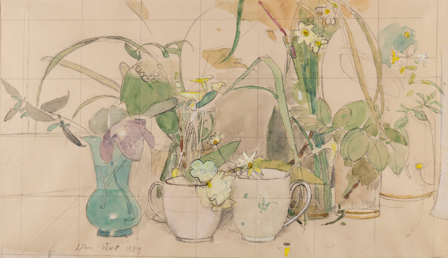 WARD John Stanton C.B.E. (1917-2007) – ‘Still Life Study’. | ABBOTT and ...