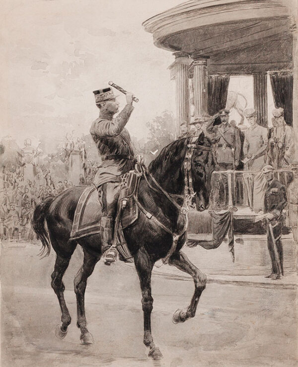 MATANIA Fortunino (1881-1963) – Ugo Matania (1888-1979) ‘Victory Parade ...