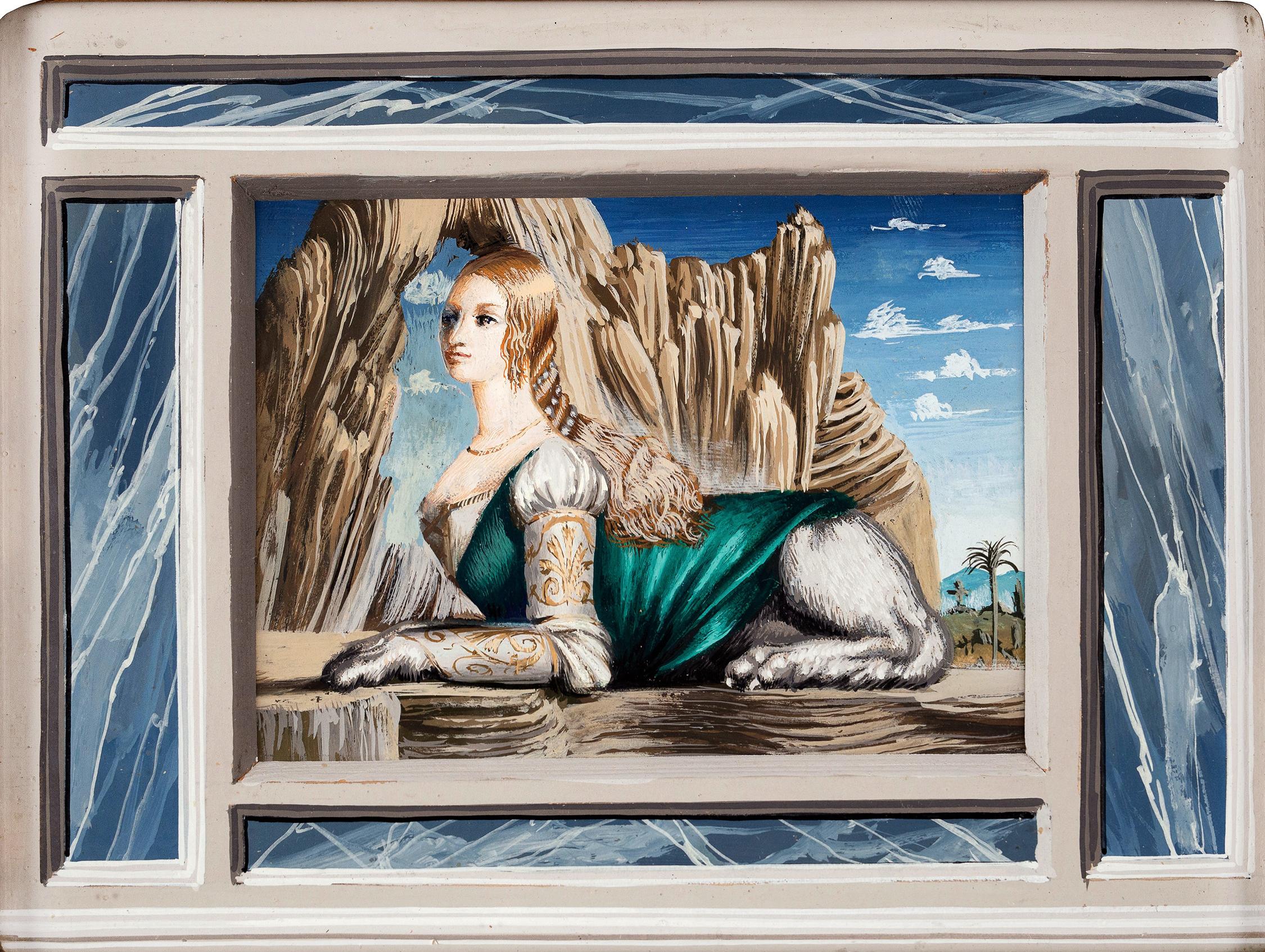 Battersby, Martin (1914 – 1982) – ‘Small Green Sphinx;’ | ABBOTT and HOLDER