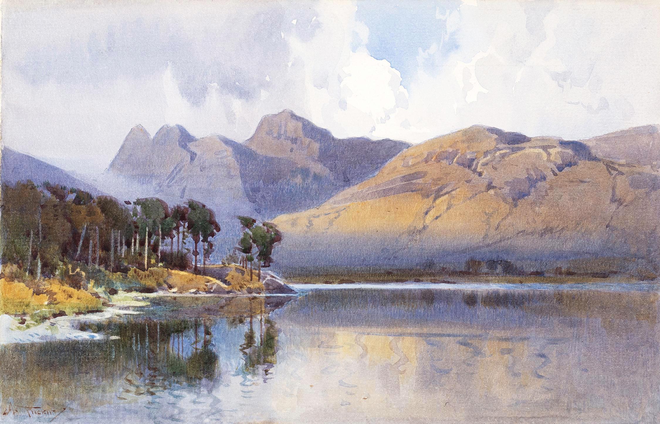 Tucker R.B.A., Arthur (1864 – 1929) – Lake District; Blea Tarn ...