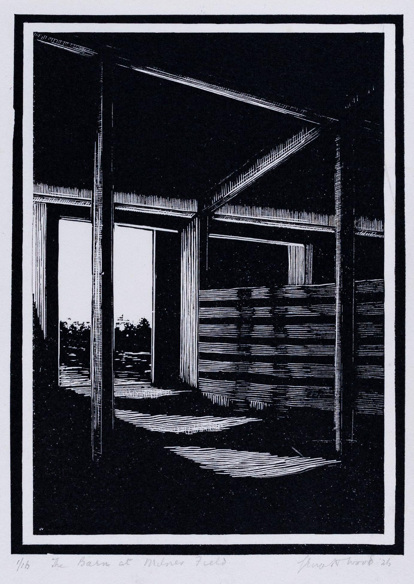 Wood (Twentieth Century), Frank? – West Yorkshire; Bingley, ‘The Barn ...