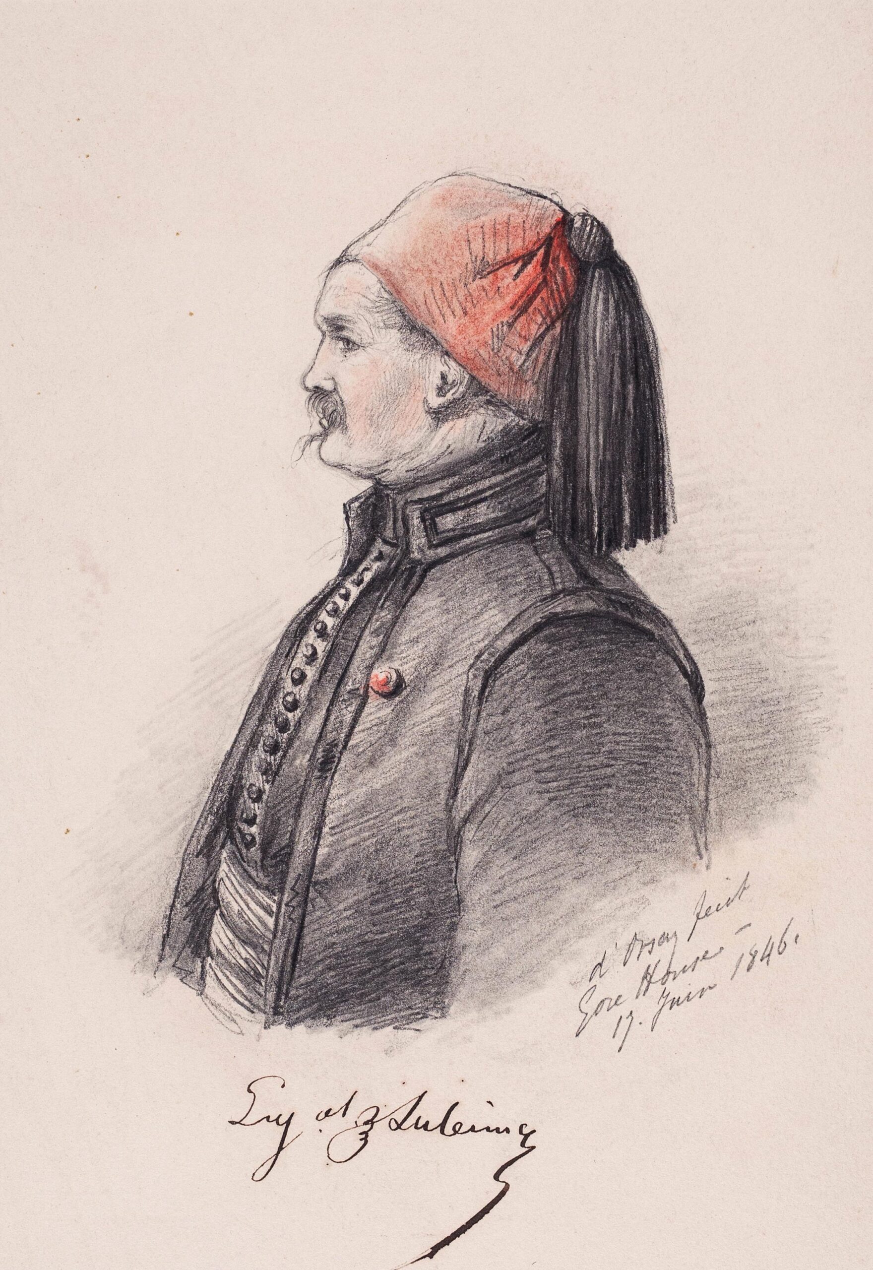 Count D’Orsay, Alfred (1801 – 1852) – ‘Ey al Sulaim[an]’; An Ottoman ...