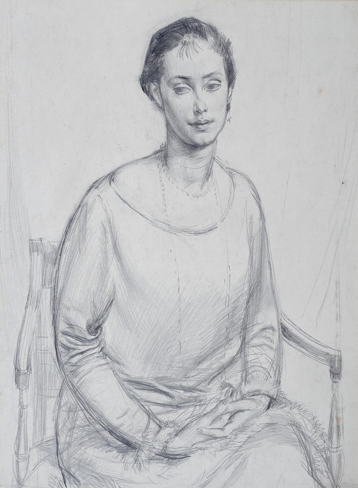 Grant, James Arden (1887 – 1974) – Portrait of a woman. | ABBOTT and HOLDER