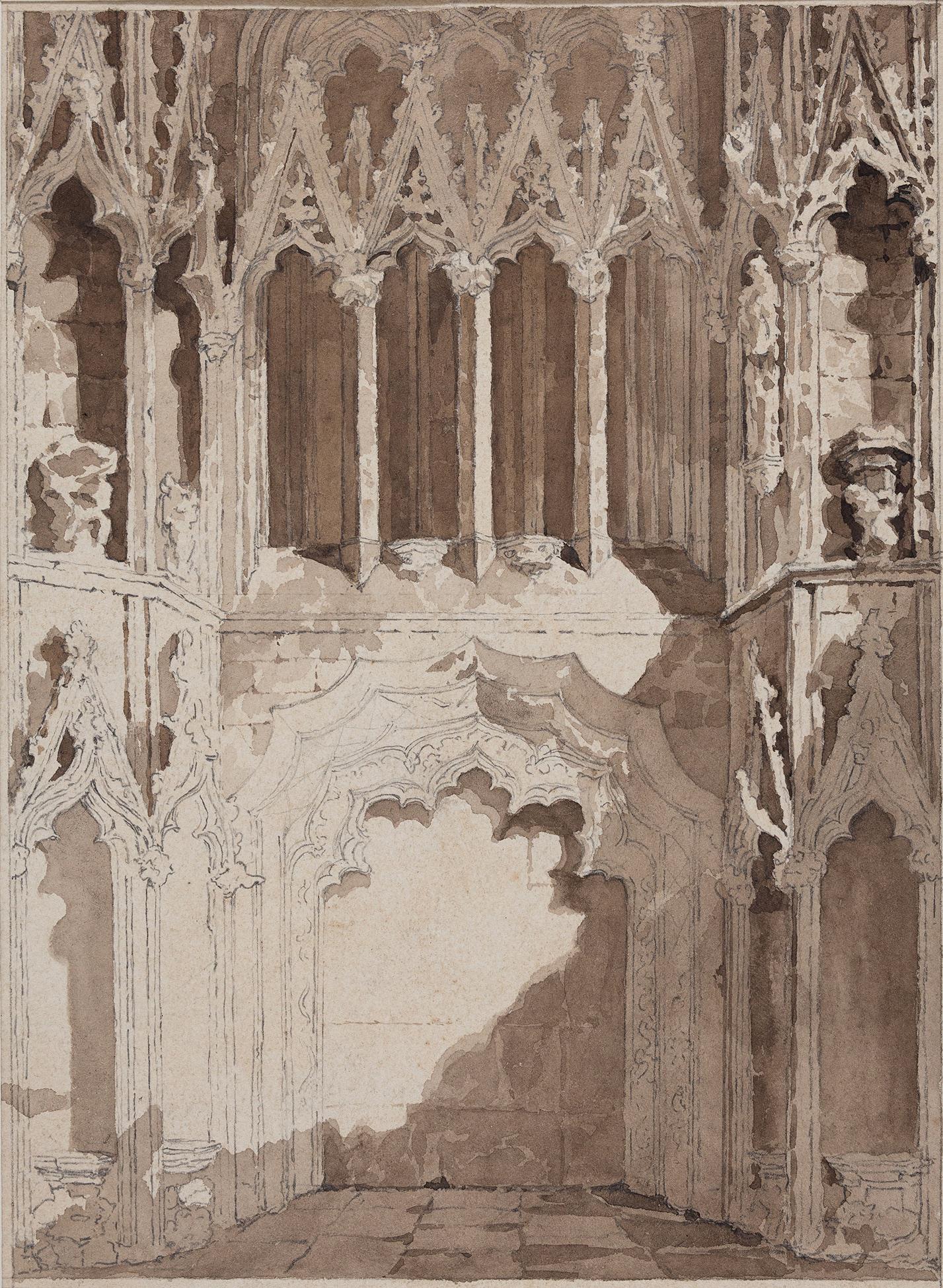Allom, Thomas (1804 – 1872) – Lincoln Cathedral. | ABBOTT and HOLDER