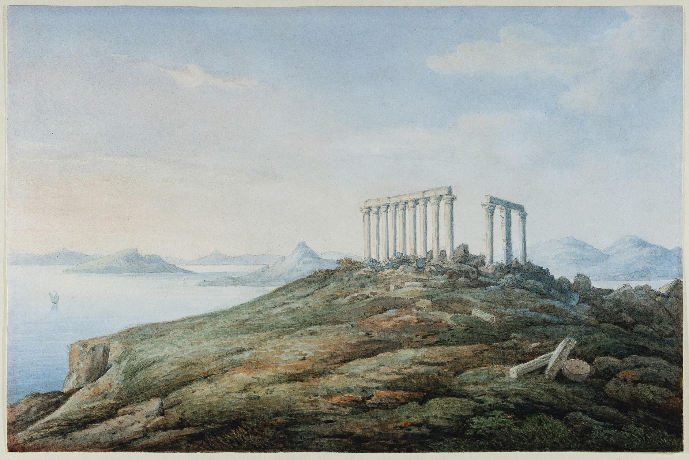 Dugmore of Swaffham, John (1793 – 1871) – Greece; the Temple of ...