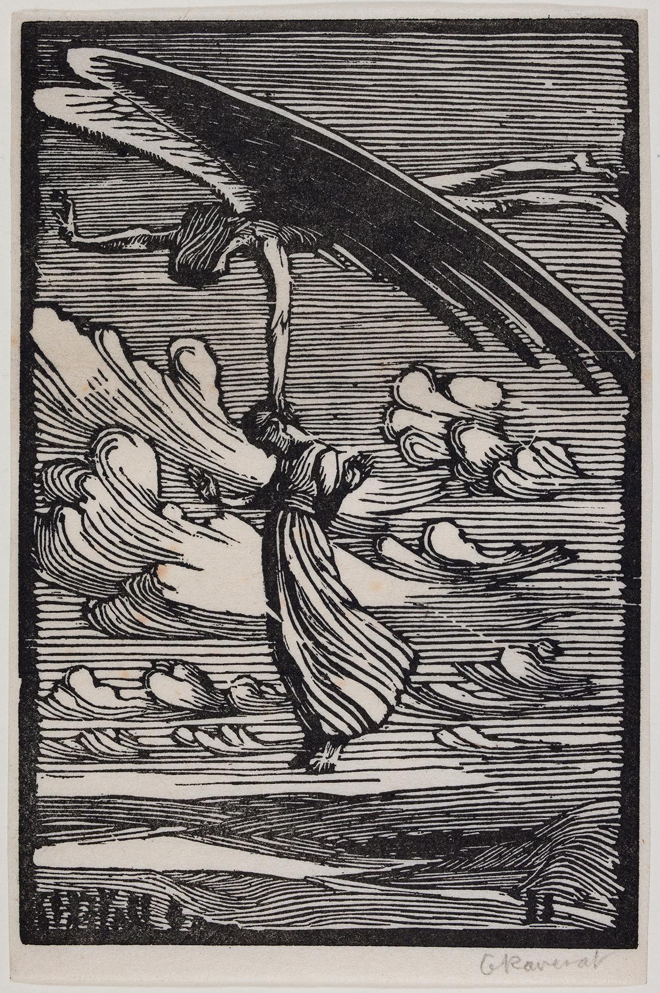 Raverat S.W.E., Gwen (1885 – 1957) – ‘Flying’ (SN33). | ABBOTT and HOLDER
