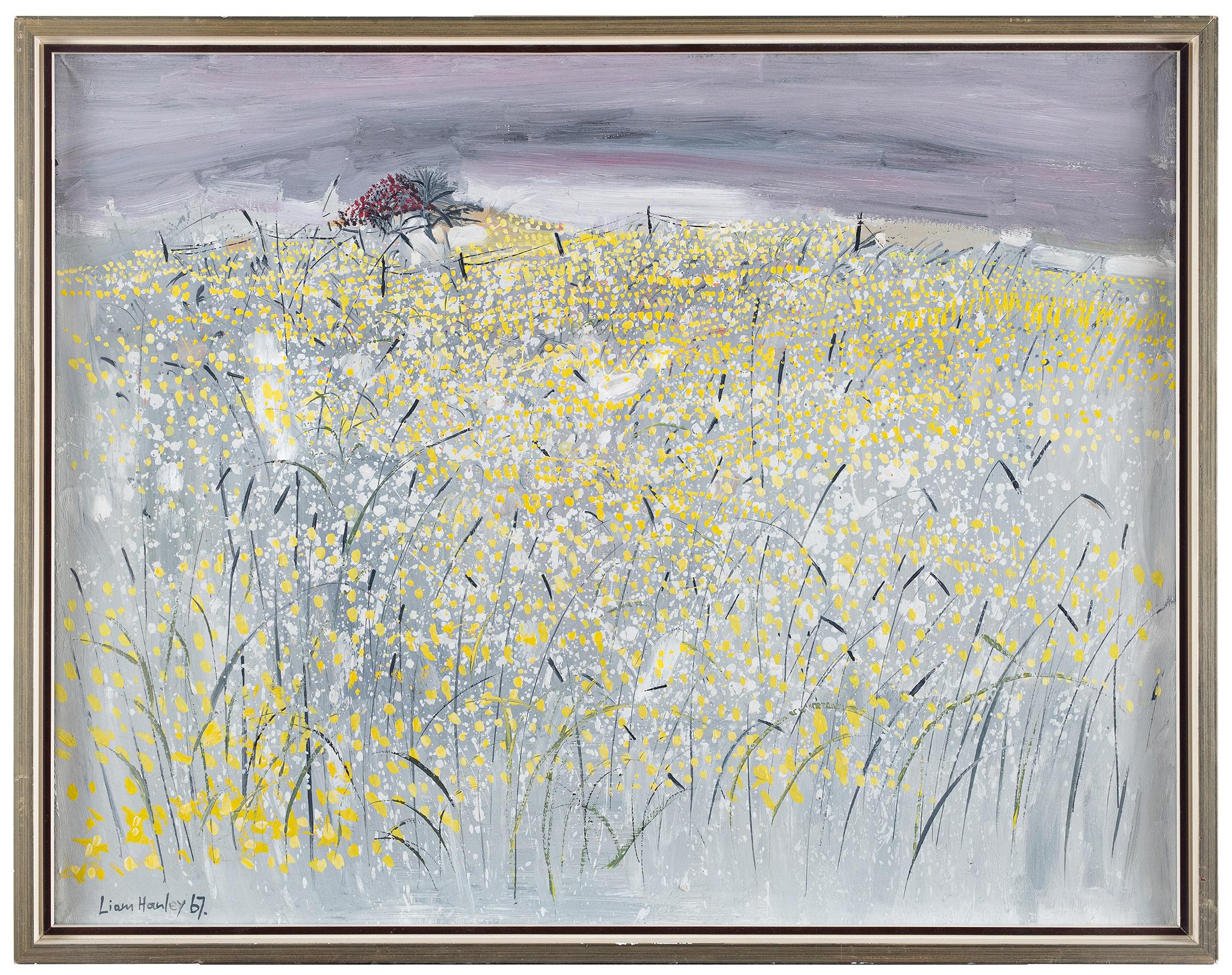 Hanley, Liam (1933 – 2019) – ‘Yellow Flowers’. | ABBOTT and HOLDER