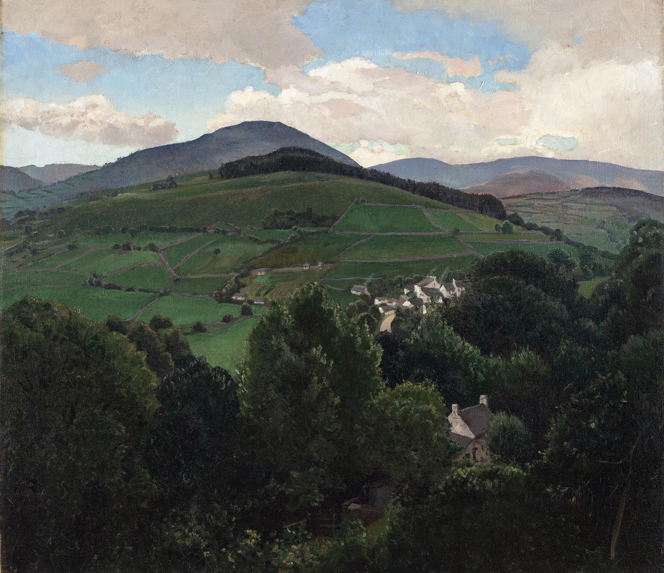 Hollingsworth, Ruth (1880 – 1945) – Wales; ‘Breconshire Landscape ...