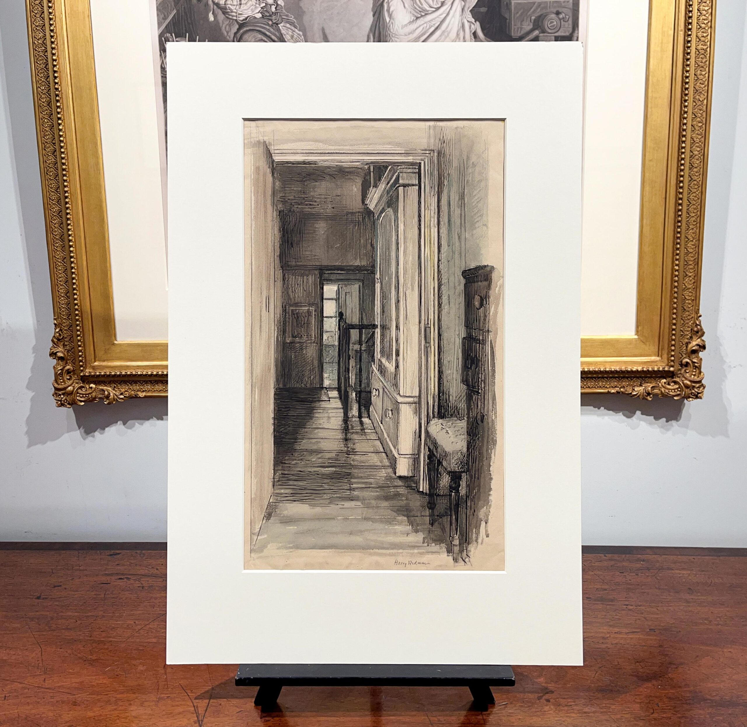 Redman, Henry (AKA Harry) Victor (1920 – 1994) – Landing and linen ...