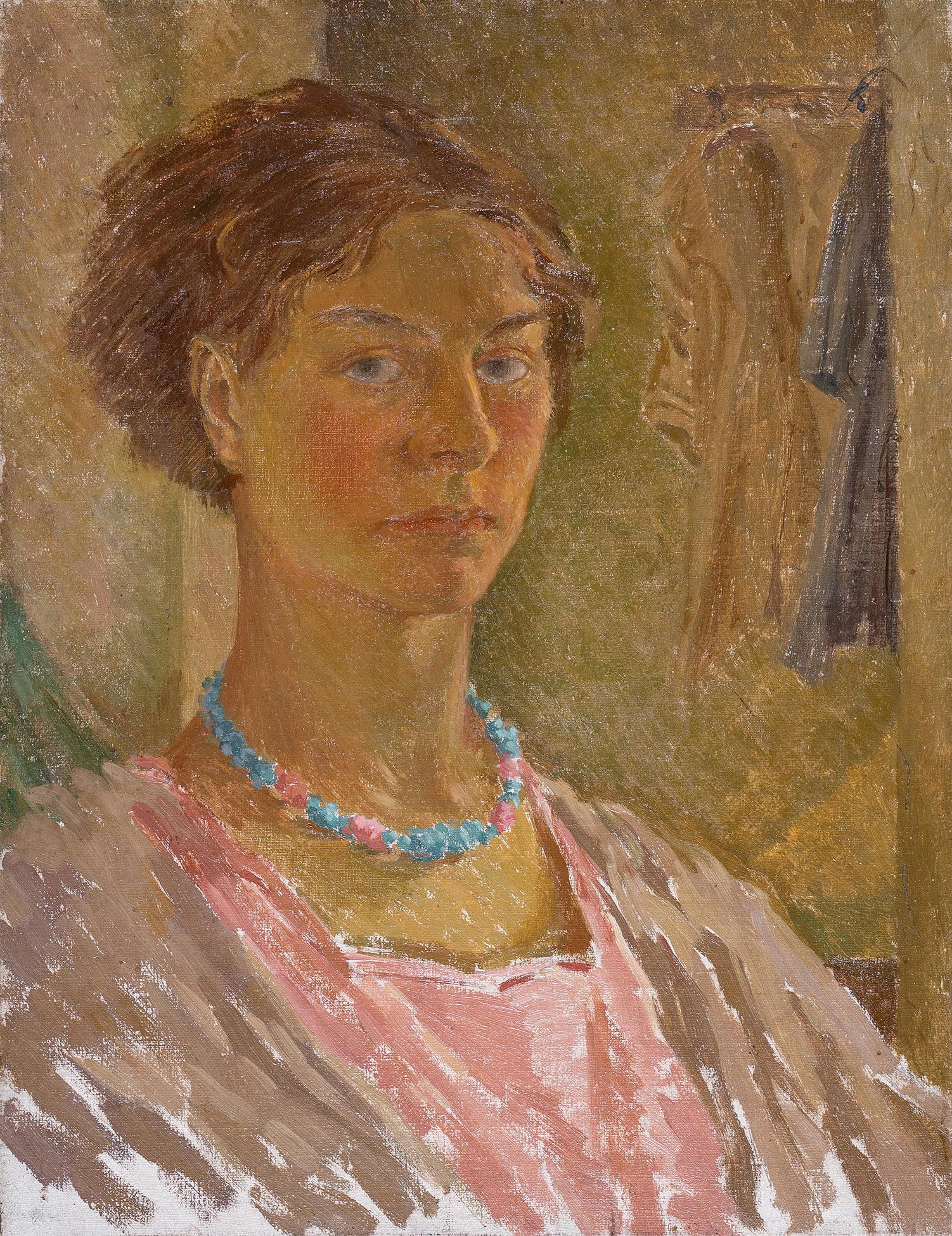 Eldridge R.W.S., Mildred (1909 – 1991) – Self Portrait. | ABBOTT and HOLDER