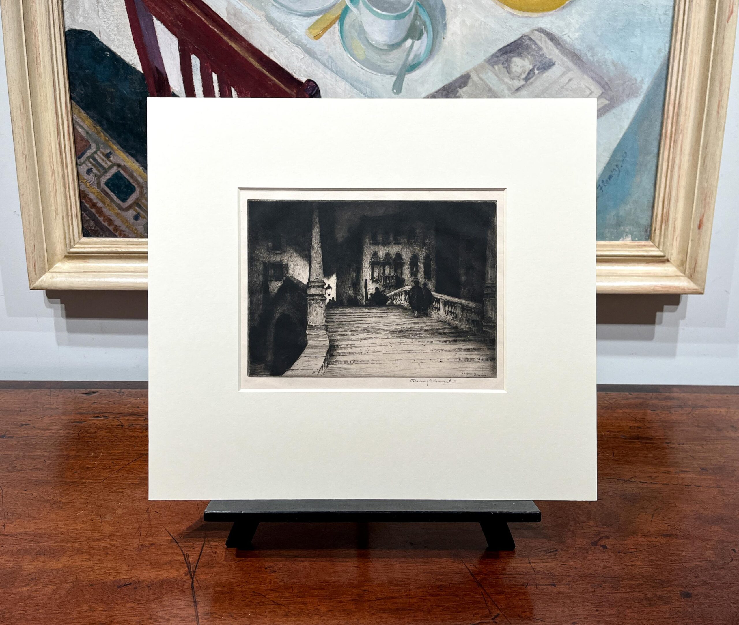 Howarth, Albany (1872 – 1936) – Italy; Venice, ‘Ponte delle Guglie ...