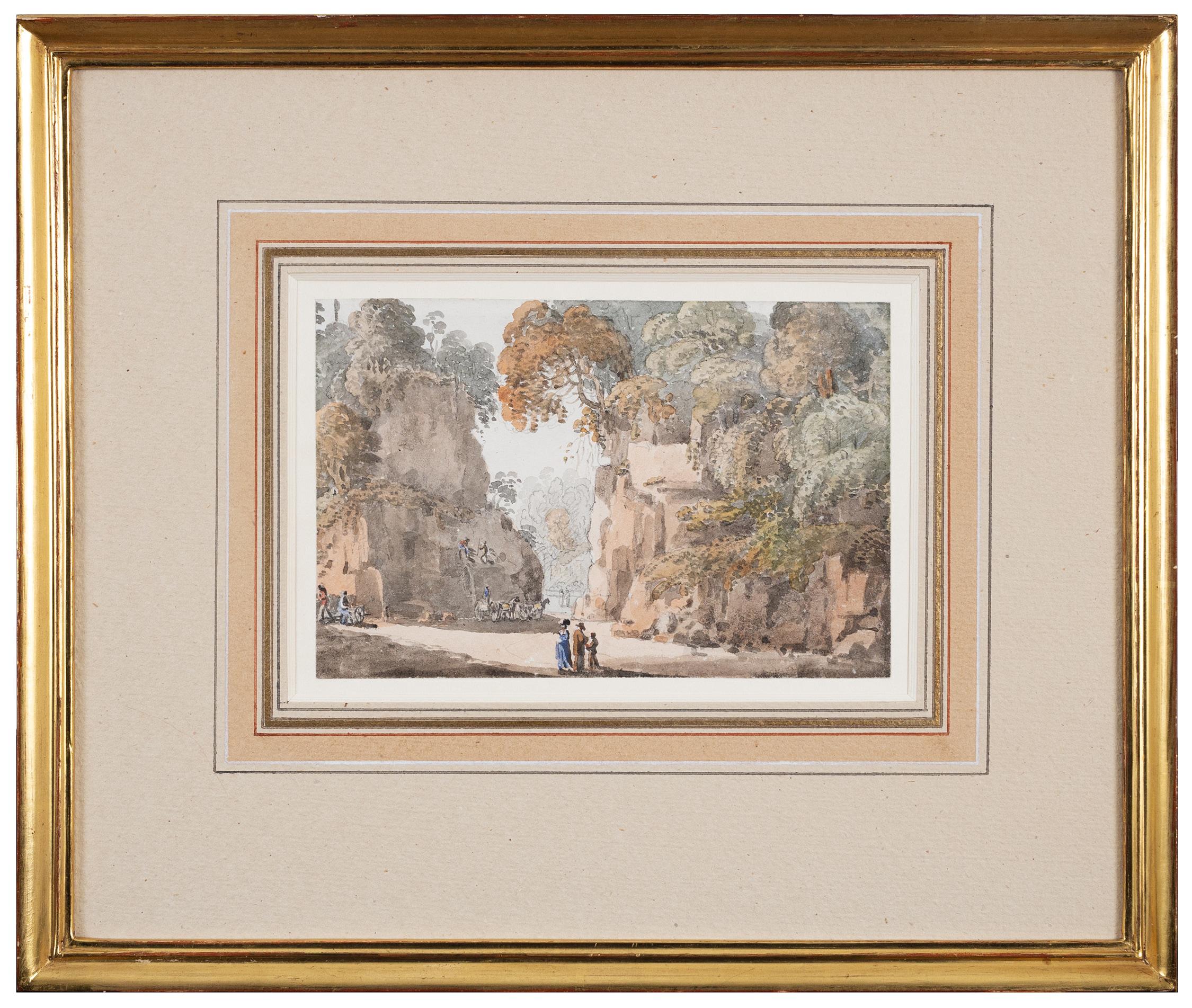 Heriot, George (1759 – 1839) – Derbyshire; the Gorge at Matlock, ‘View ...