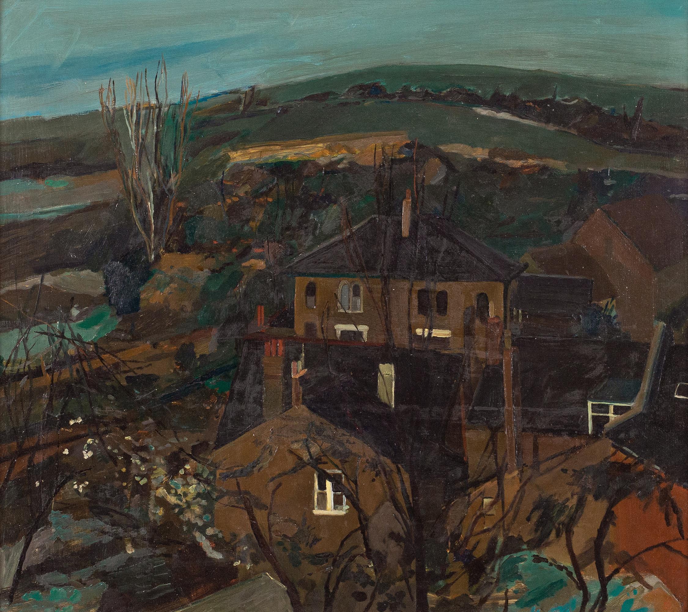 Levene R.A., Ben (1938 – 2010) – ‘Looking Towards One Tree Hill ...