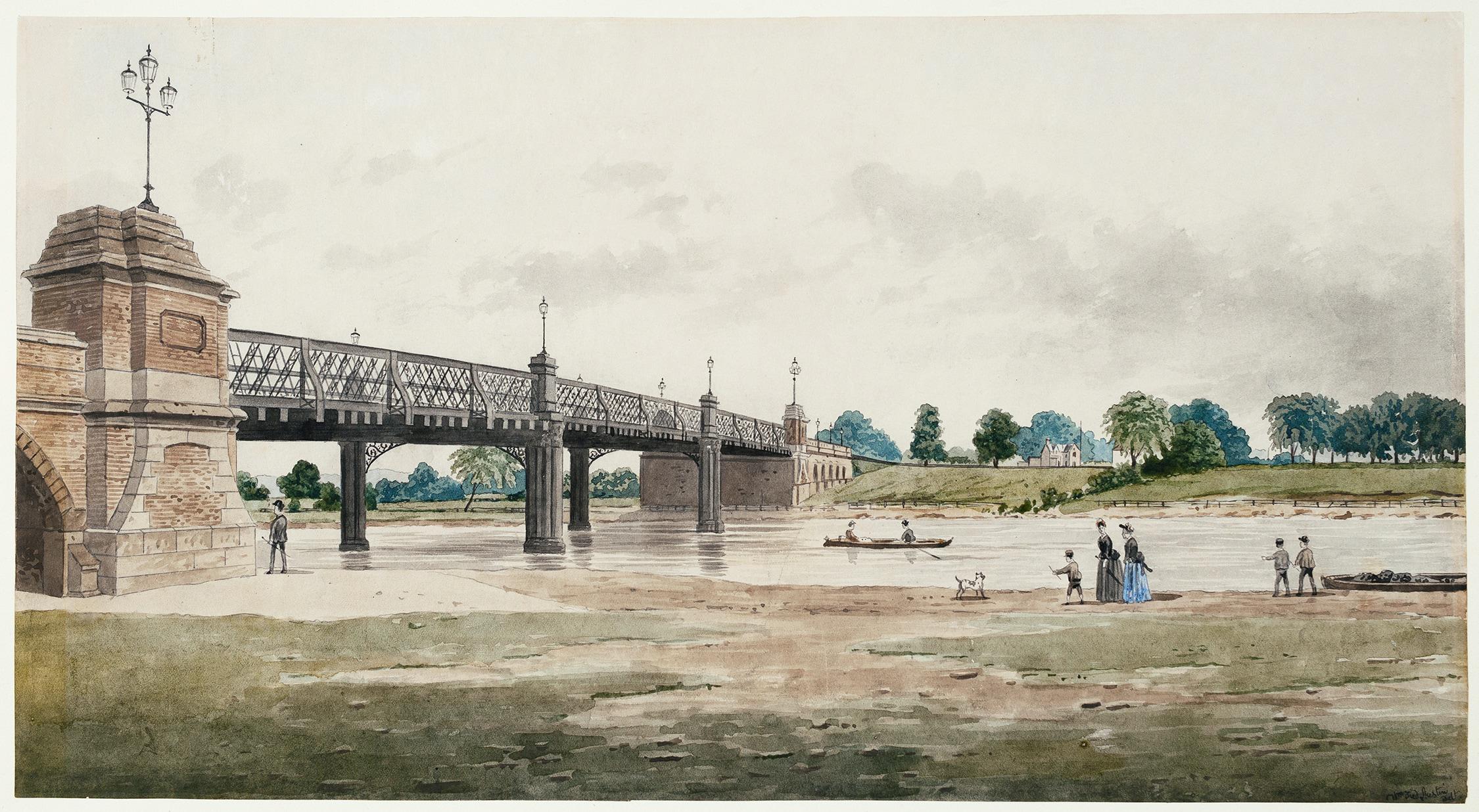 Austin, William Frederick (1833 – 1899) – Nottinghamshire; Wilford Toll ...