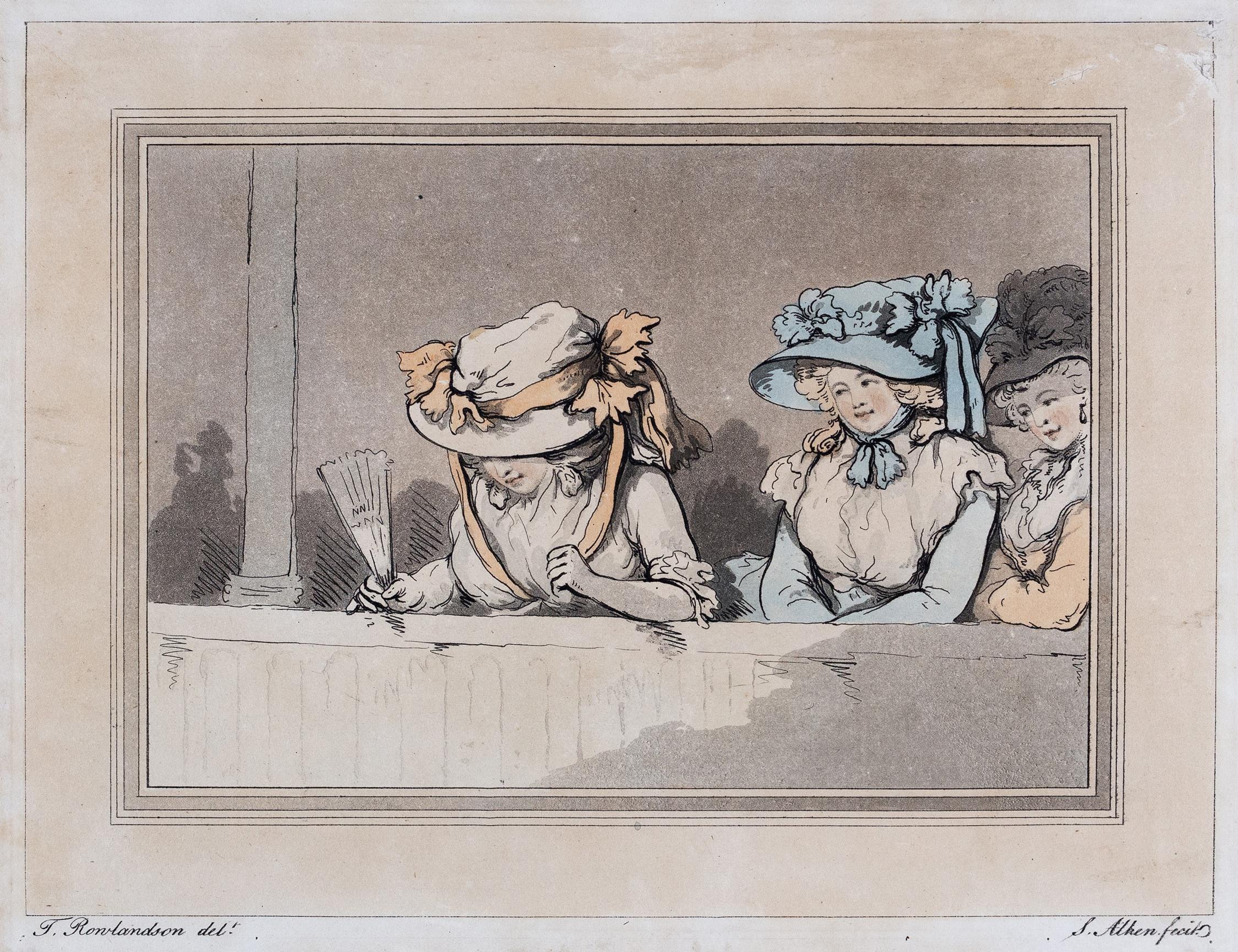 Rowlandson, Thomas (1756 – 1827) – GROUP: ‘Side Box Sketches’. | ABBOTT ...